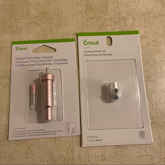 Cricut | Other | Cricut Maker Bonded Fabric Blade Scoring Wheel | Poshmark
